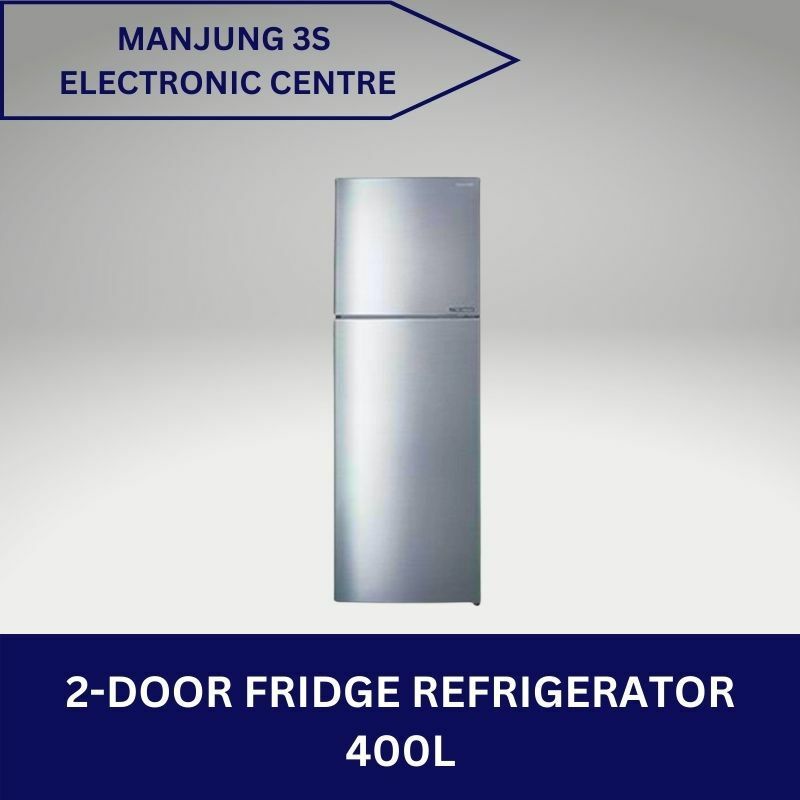 (SAVE 4.0) Sharp 400L 2 Doors Inverter Refrigerator SJ406MSS | Shopee ...