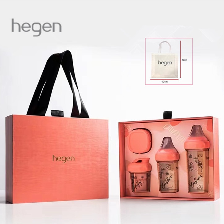 Hegen newborn baby ppus Bottle Gift Box 150ml + 240ml+330ml pacifier ...
