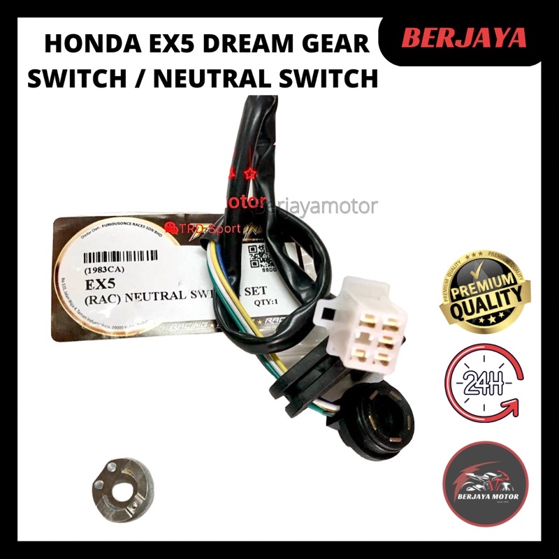 HONDA EX5 DREAM EX5DREAM GEAR SWITCH / NEUTRAL SWITCH / FREE GEAR SWITCH / GEAR POSITION ...