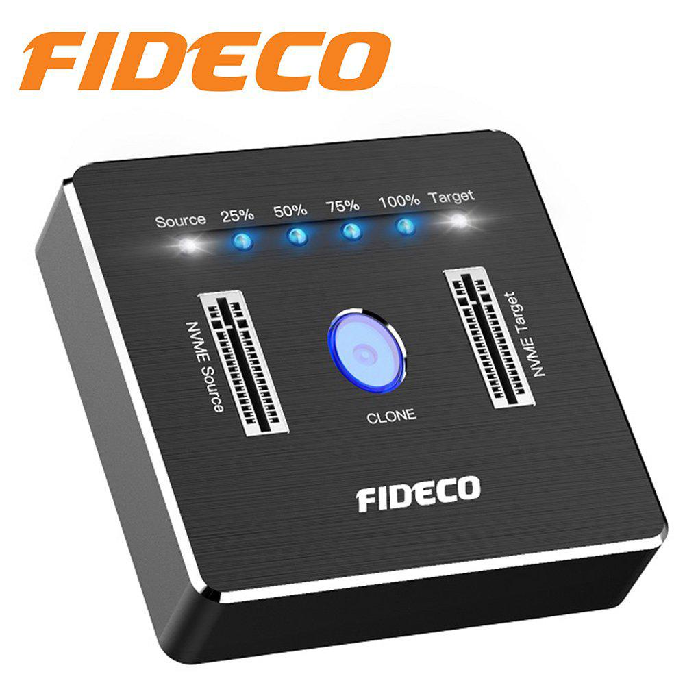 FIDECO (M288)-USB3.1 to M.2 NVME SSD OFFLINE CLONE DOCKING STATION ...