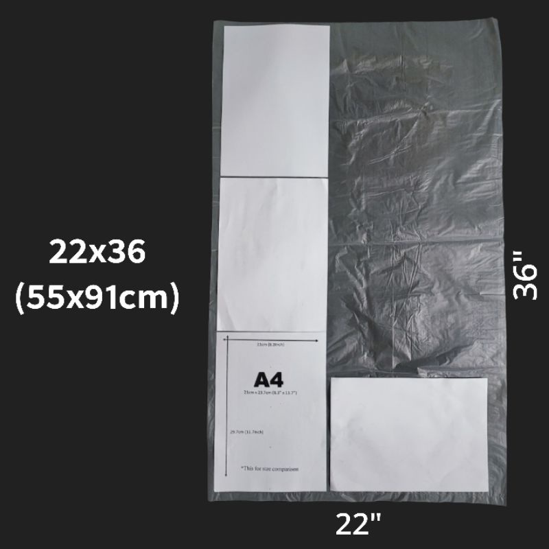 Large Plastic Bag BIG (In Pcs) Plastik Beg Besar Bungkus Packing Toto ...