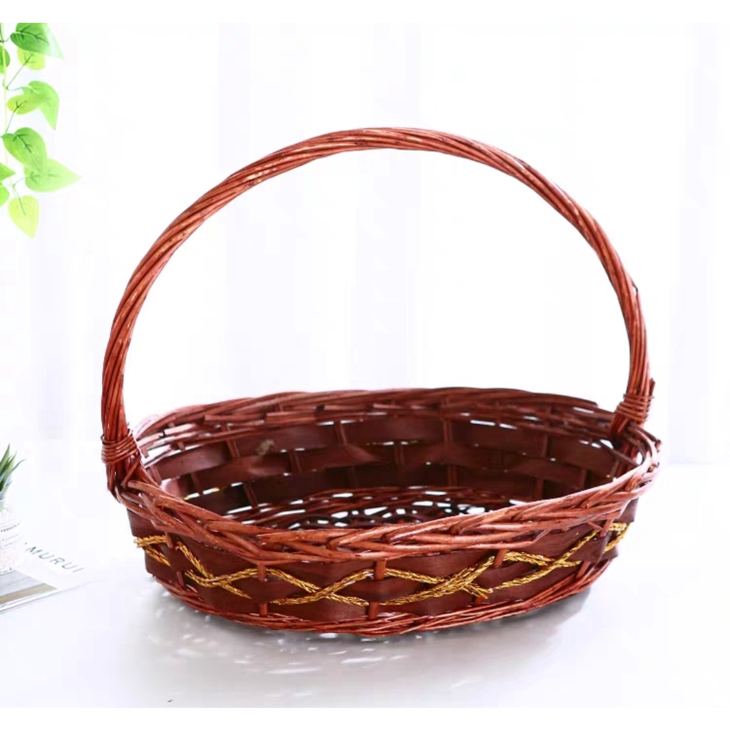 Bakul Hantaran Bakul Buah Bakul Rotan Ready Stock🔥 | Shopee Malaysia