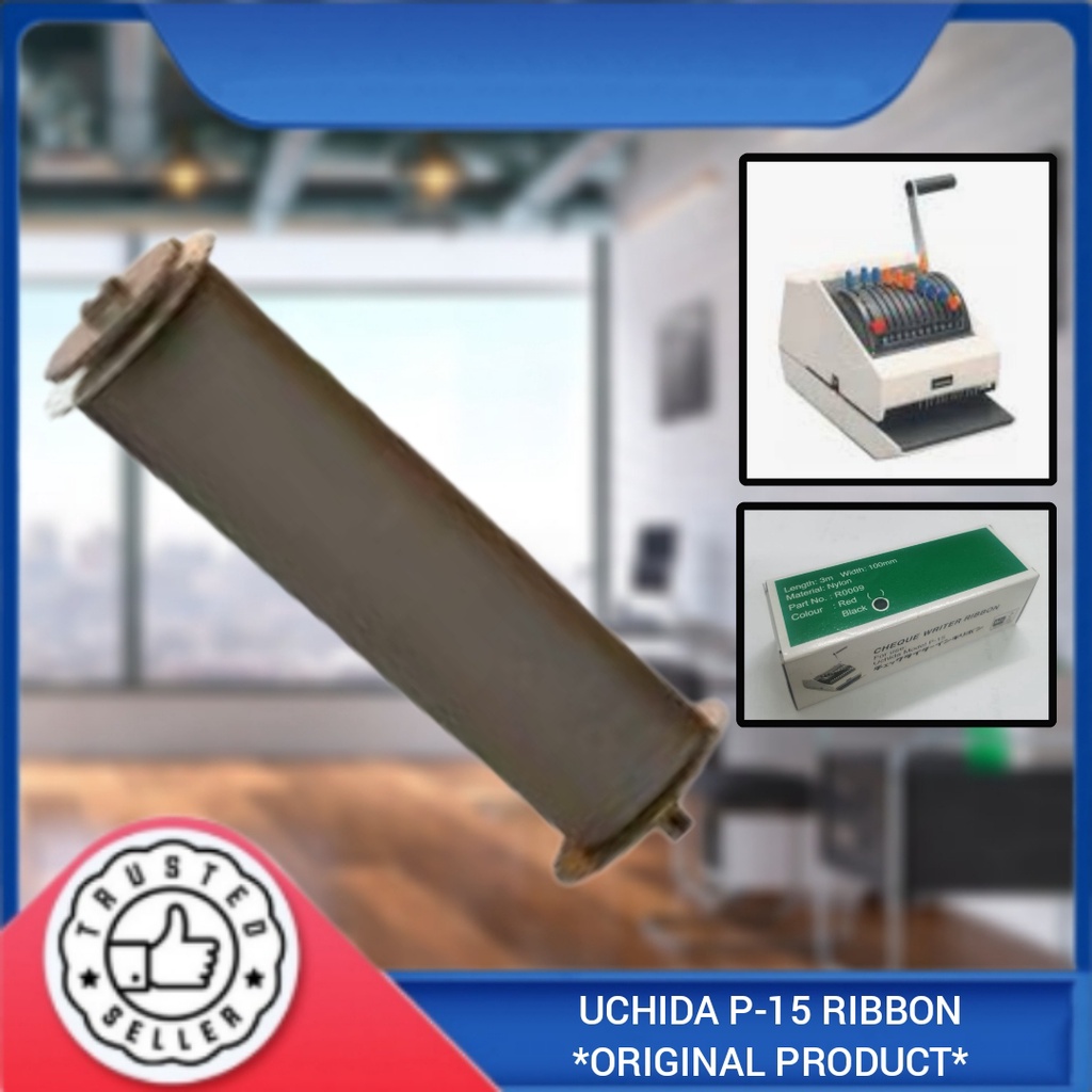 UCHIDA P-15 RIBBON | CHECKWRITER RIBBON *ORIGINAL PRODUCT* | Shopee Malaysia