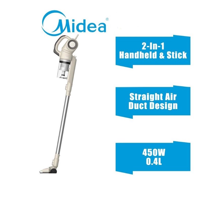 Midea Handheld Stick Type Corded Vacuum Cleaner -MVC16P | Shopee Malaysia