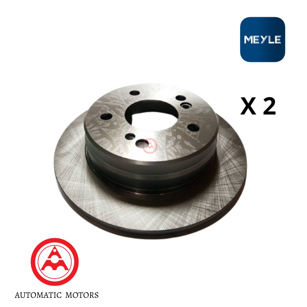 Mercedes Benz Meyle Rear Brake Disc SET W124 W201 W202 2024230012 ...