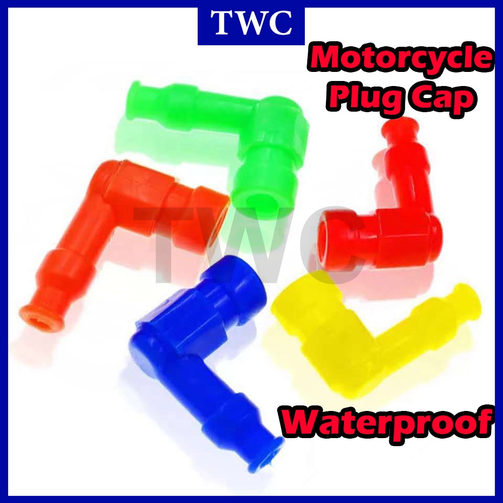 TWC Plug Cap Motorcycle Kepala Plug Cap HONDA YAMAHA SUZUKI MONEDAS EX5 ...