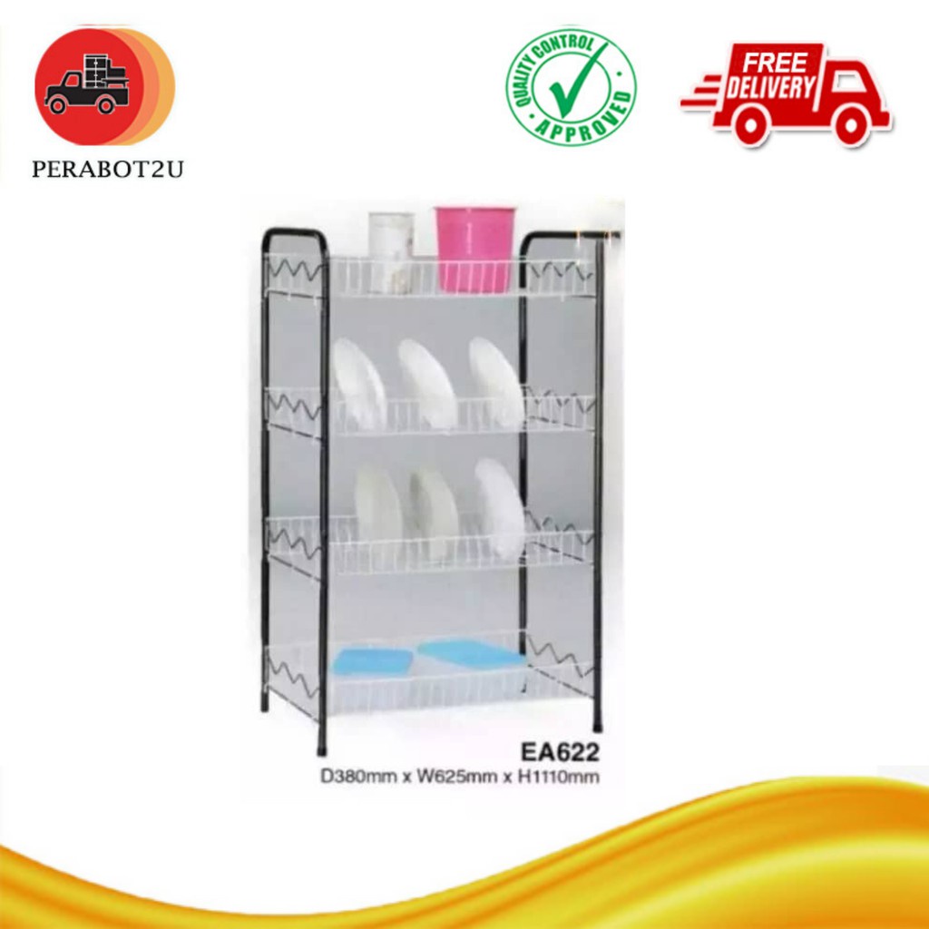 P2U 3V Rak Pinggan Besi /Rak simpanan/ Rak Ringgan/Rak Pinggan ...