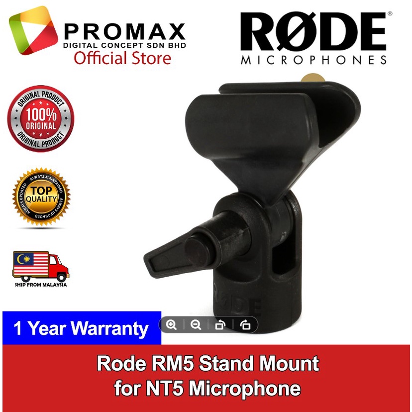 Rode RM5 Microphone Clip / Stand Mount for NT5 Microphone 100% Original ...
