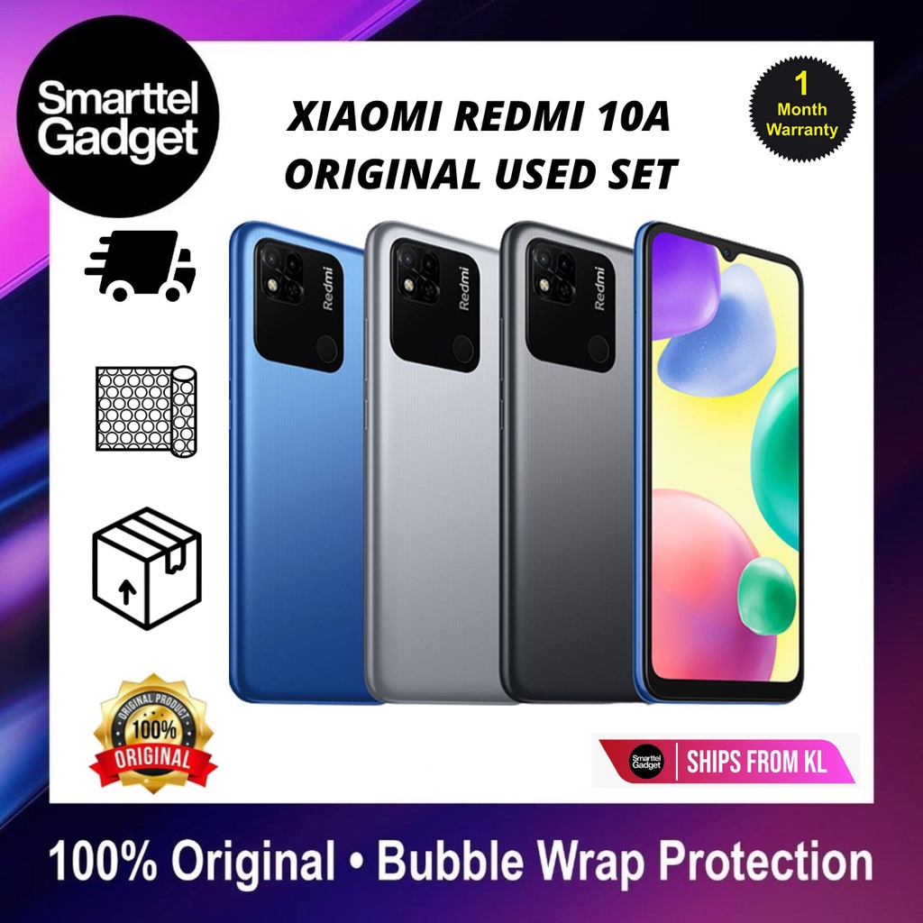 REDMI 10A [2GB/32GB] [3GB/64GB] [4GB/128GB] - ORIGINAL XIAOMI REDMI ...