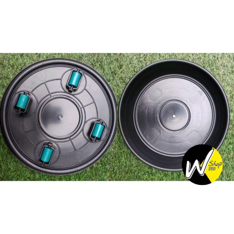 Ready Stock Pinggan Pelapik Pasu Beroda / Tray Serbaguna /Roller ...