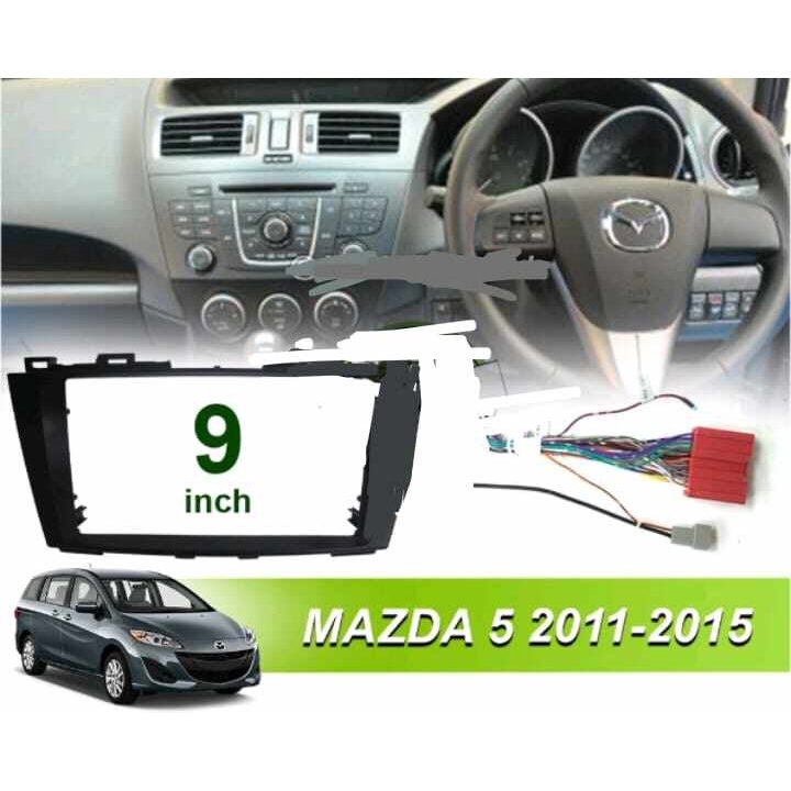 Mazda 5 Android Player + Casing + Foc Reverse Camera 360 3D 1080P ...