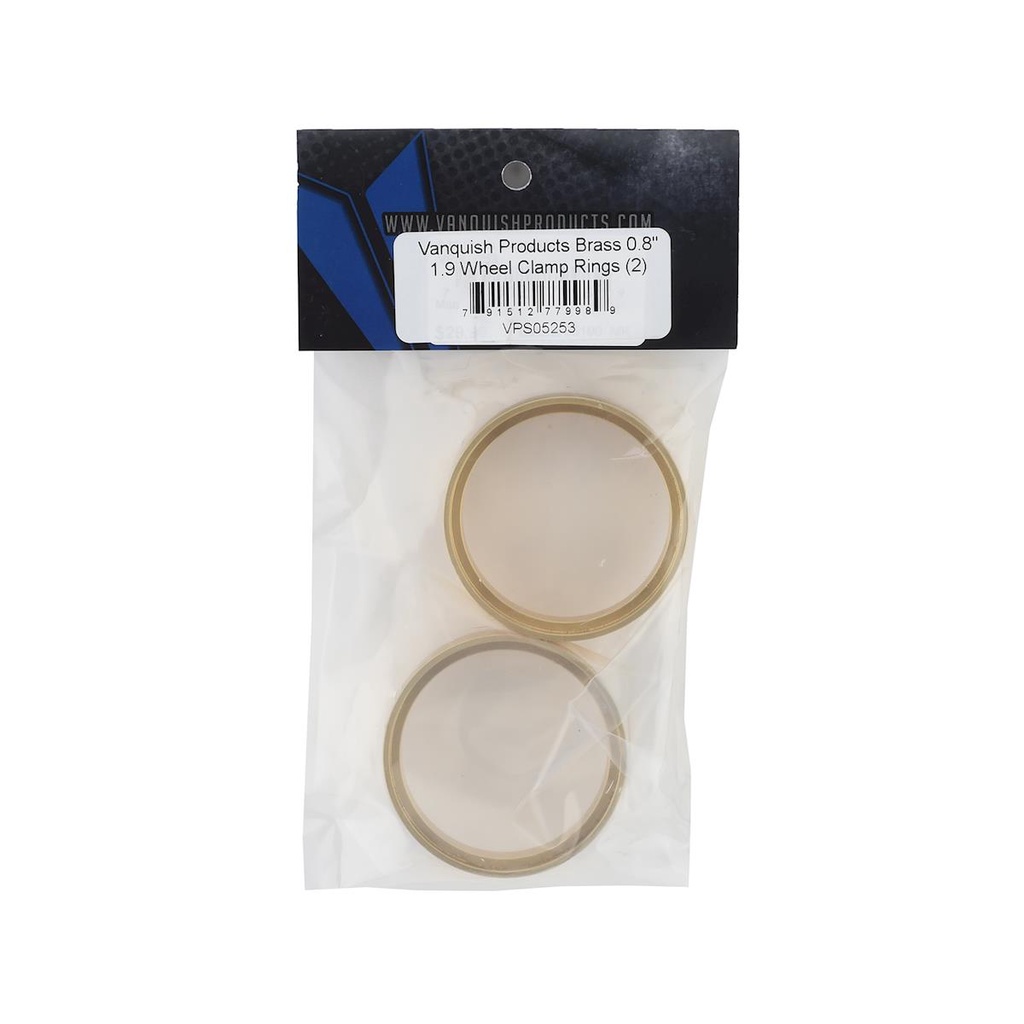 Vanquish Products Brass 0.8" 1.9" Wheel Clamp Rings (2) VPS05253 ...