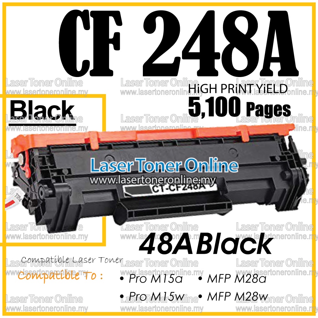 Compatible to HP CF248A 48A HP48A HP48 HP Laser Pro M15A M15w MFP M28a ...