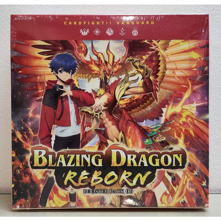 Cardfight!! Vanguard Booster Pack 06: Blazing Dragon Reborn DBT06 16s | Shopee Malaysia
