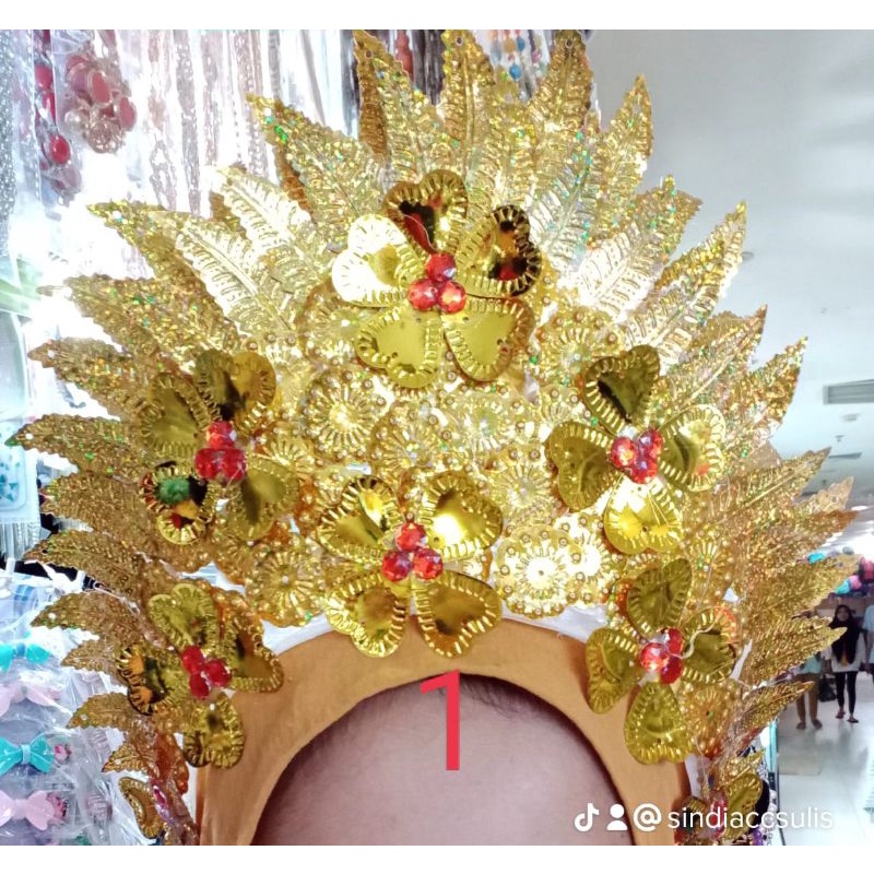Traditional Balinese dance crown/for adults and children | Shopee Malaysia