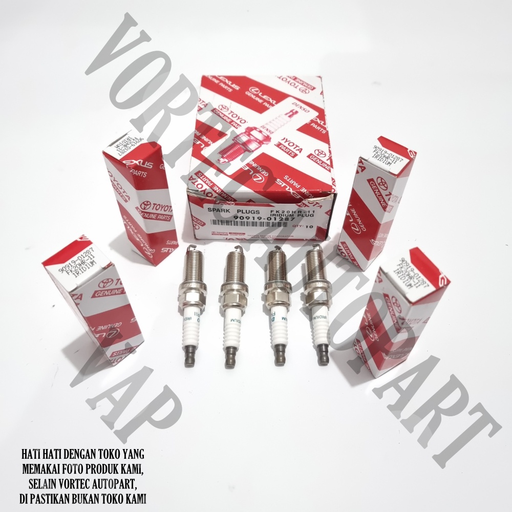 Original Innova Reborn Fortuner VRZ Hilux Revo Iridium Spark Plugs 1Set ...