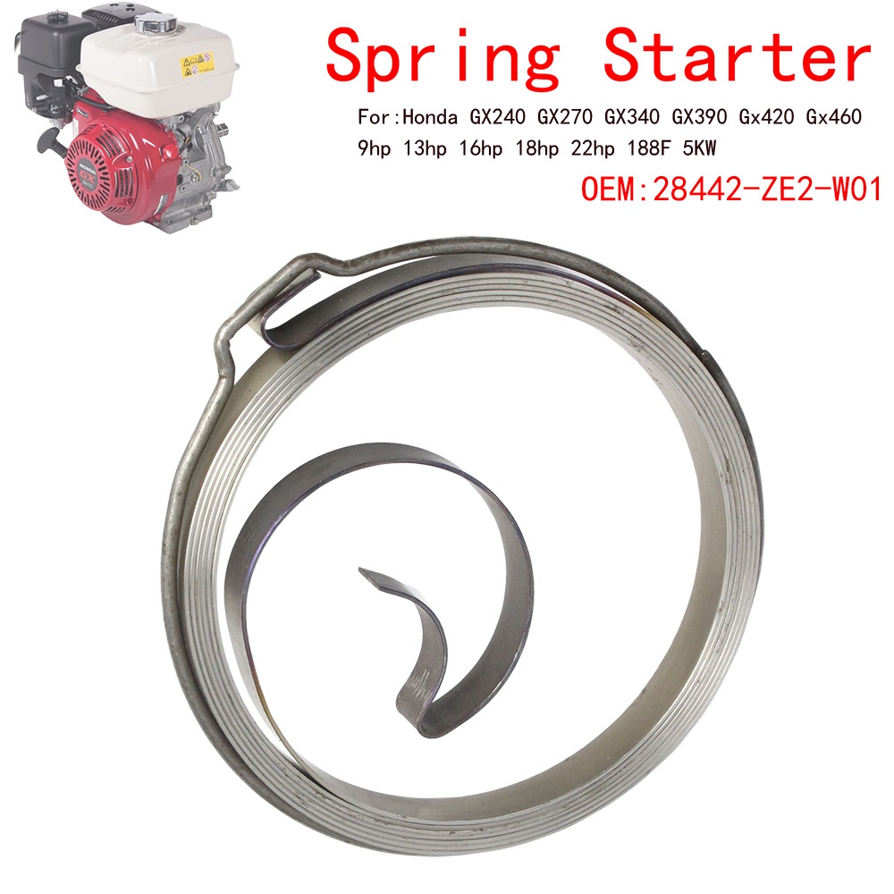 Recoil Starter Spring Honda GX240 GX270 GX340 GX390 Gx420 Gx460 9hp ...