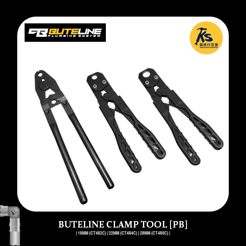 BUTELINE Clamp Tool [PB] ( 18MM (CT482C) | 22MM (CT484C) | 28MM (CT485C ...