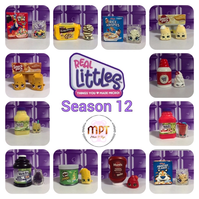 SHOPKINS REAL LITTLES - Mini Pack Season 12 (New/Loose) | Shopee Malaysia