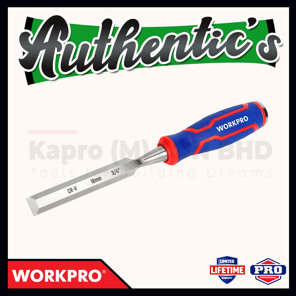 WORKPRO Heavy Duty Wood Chisel 6MM To 38MM | Shopee Malaysia