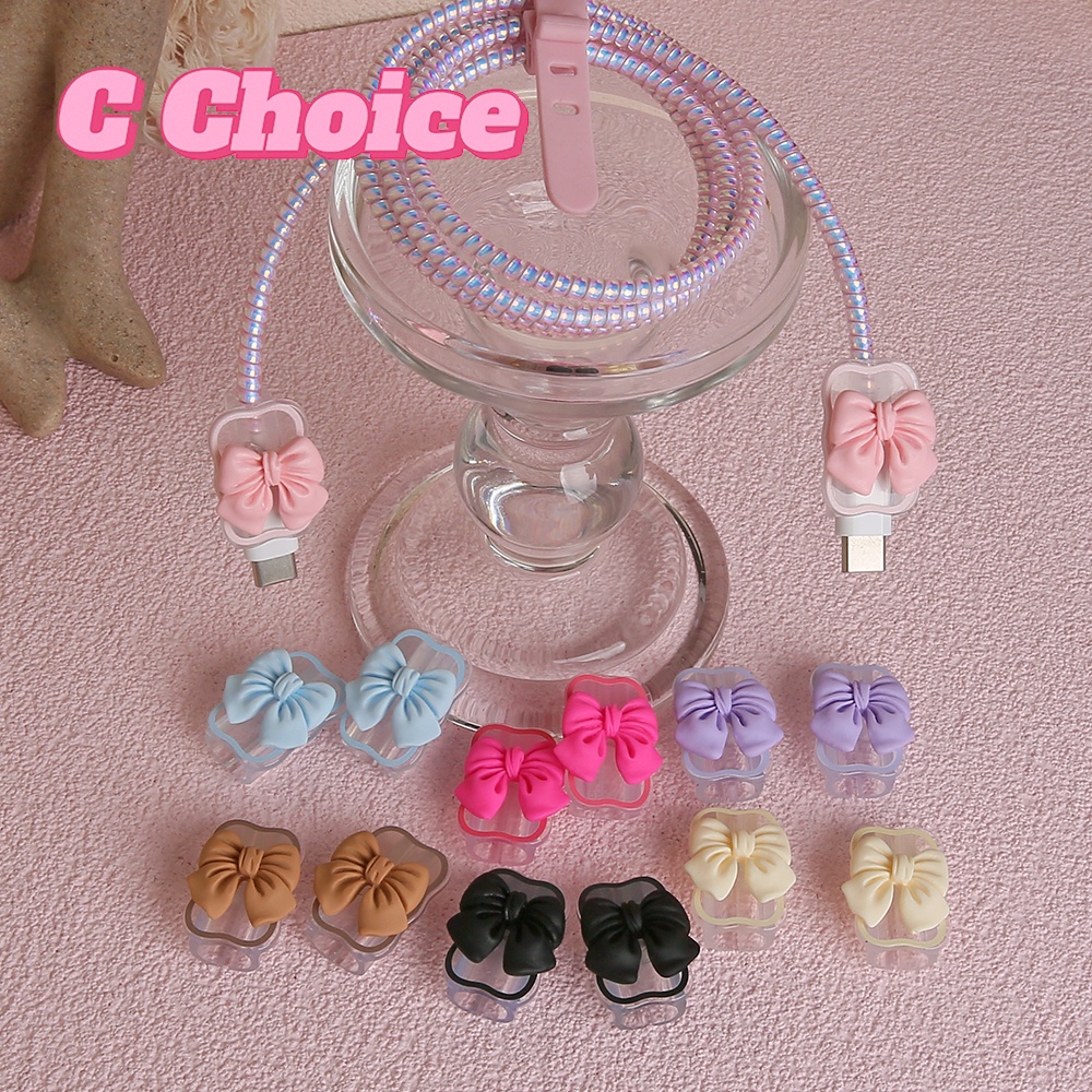 Laser Cord Protector Set for Charger Cable Protector Type C Port ...