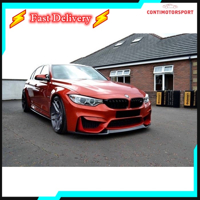 3 SERIES F30 M3 CS FRONT LIP DIFFUSER BMW 318 320 328 330 330 335 340 ...