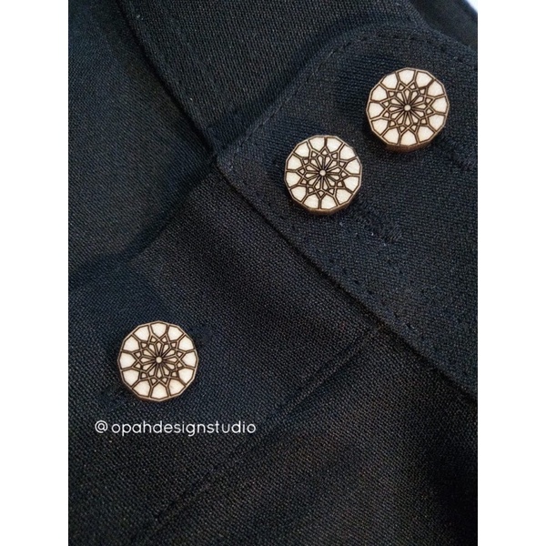 Ukiran Butang Baju Melayu (handmade) Batch 1 | Shopee Malaysia