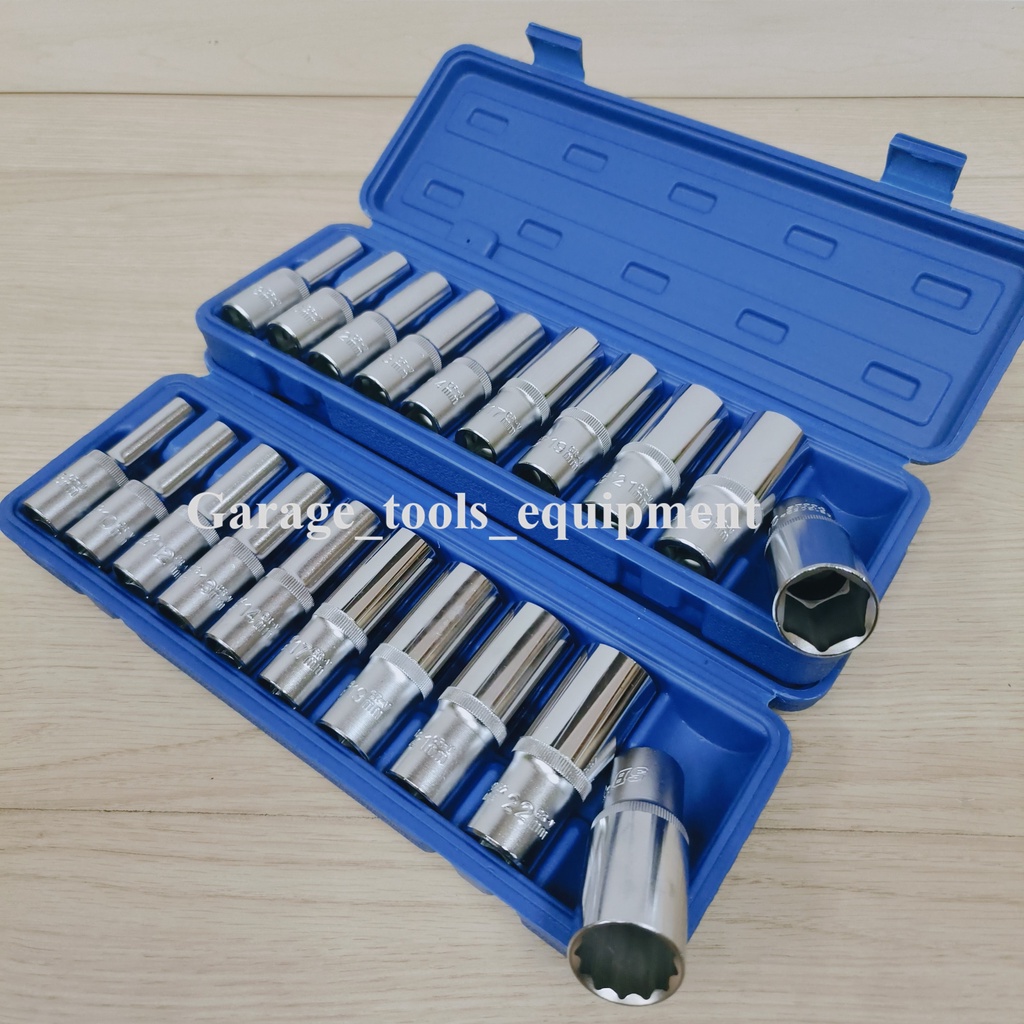 SB TOOLS 6PT | 12PT Deep Socket Set 8~24MM | Shopee Malaysia