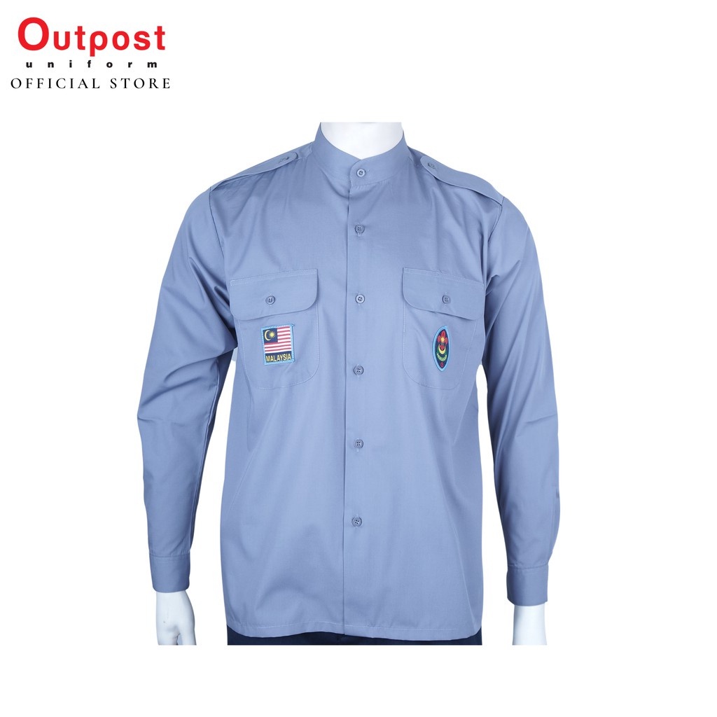 (OUTPOST) Uniform Pengakap Long Sleeve | Shopee Malaysia
