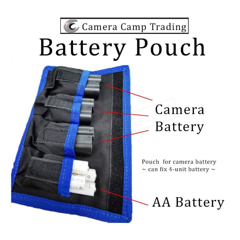 Pouch Bag Battery Storage Bag for Camera Lithium Battery Li-on Battery ...