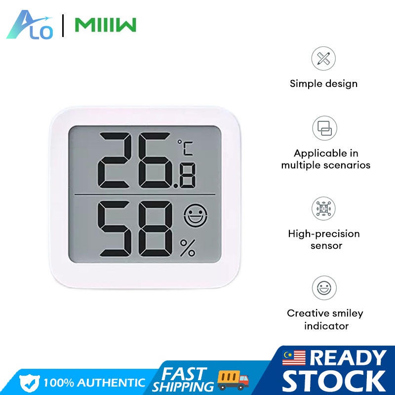 MIIIW Thermometer Wireless Smart Electric Digital Indoor Thermo ...