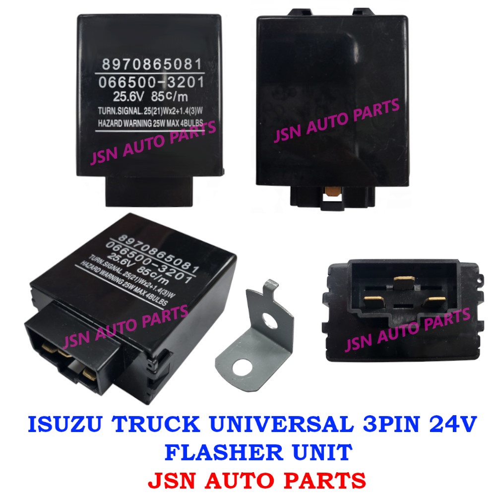 ISUZU LORRY TRUCK UNIVERSAL 3 PIN 24V FLASHER UNIT PRICE FOR 1 PC ...