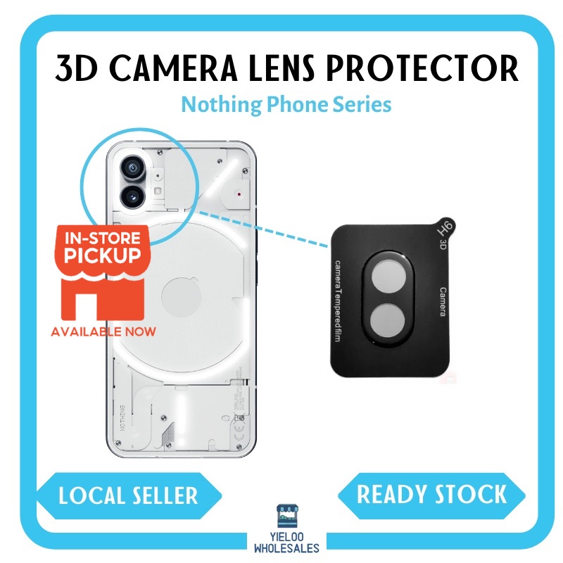 NOTHING Phone 3D Camera Lens Glass Protector Film For (1) & (2) & (2a ...