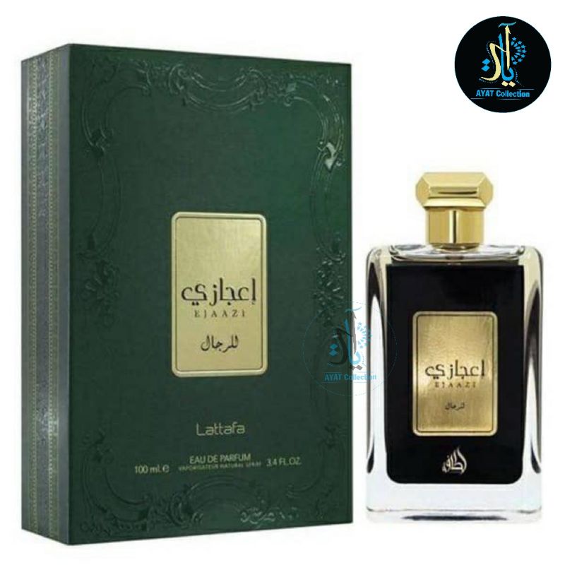 Original Lattafa 3D Sticker Ejaazi perfume EDP original from Dubai 100 ...