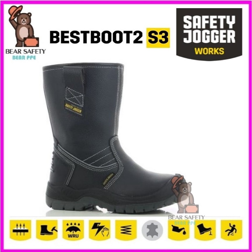 SAFETY JOGGER SAFETY BOOTS /KASUT KESELAMATAN - BEST BOOT 2 S3 SRC ...