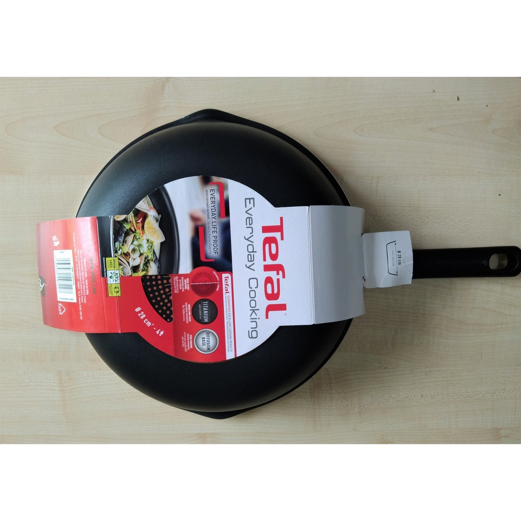 Deep Frypan Tefal Cookware 28cm | Shopee Malaysia