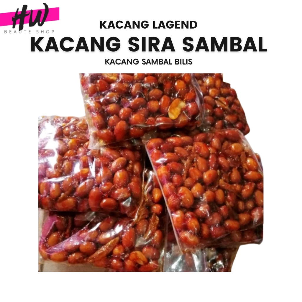 Kacang Sambal Kacang Sira Sambal Lagend Ready To Eat Food Snacks ...