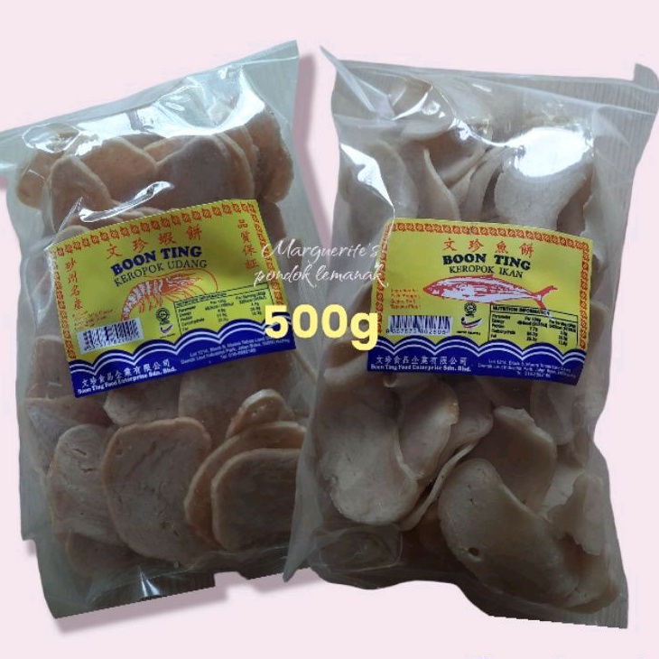 [500g Pack] Boon Ting Keropok Ikan Keropok Udang Sarawak | Shopee Malaysia
