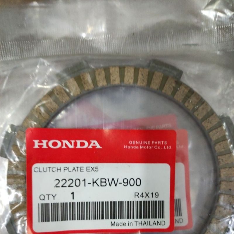 HONDA CLUTCH DISC WAVE100 EX5 DREAM ALPHA110 KRISS100 EX5 CLASS ...