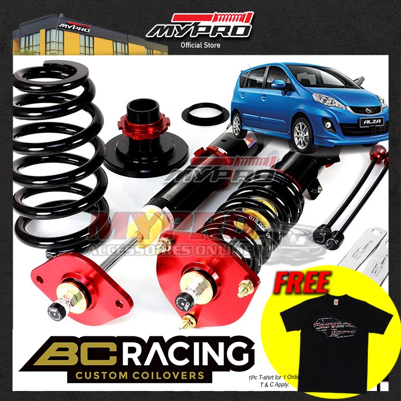 🔥adjustable🔥perodua alza 2009+ bc racing v1 series hi lo soft hard ...