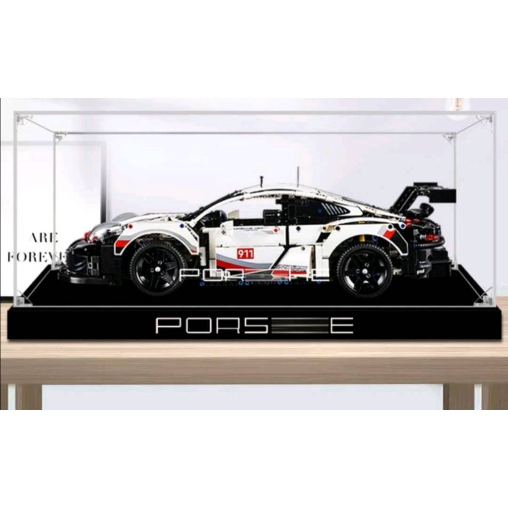 Acrylic Display Case 42096 Porsche 911 RSR 42056 Porsche 911 GT3 RS ...
