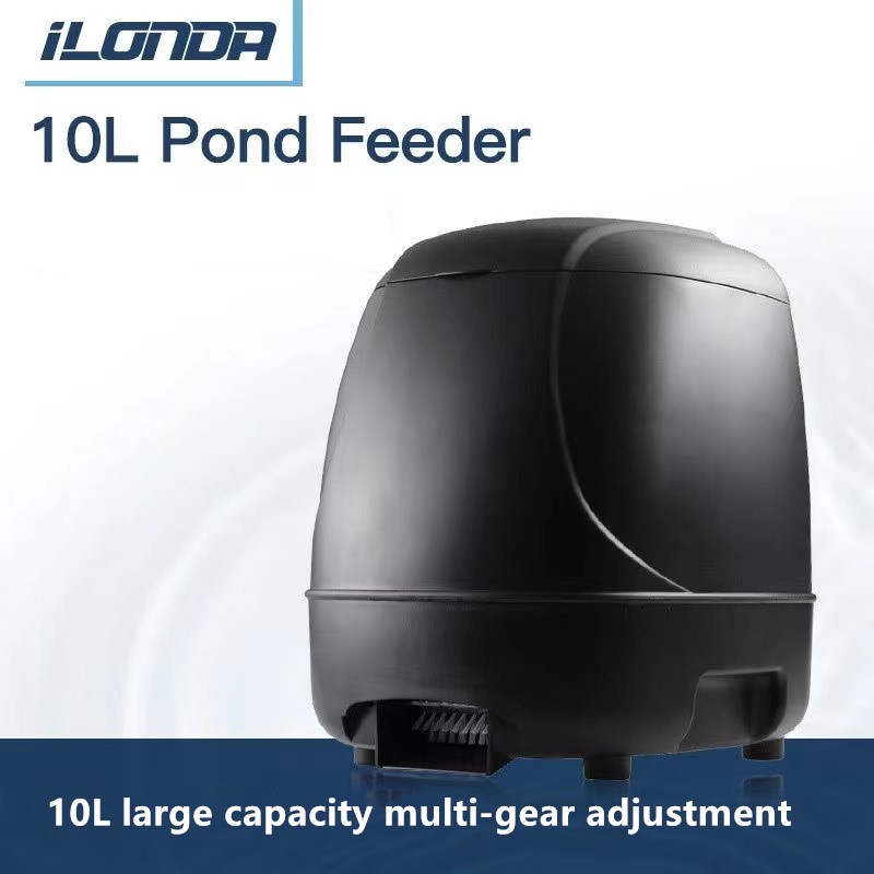 Ready Stock💓💓10L Large Capacity Automatic Pond Fish Feeder Timer ...