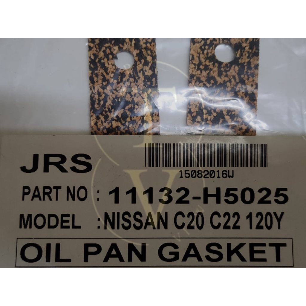 NISSAN VANETTE C20 C22 / DATSUN 120Y A15 A15S OIL PAN GASKET 11132-H5025 | Shopee Malaysia