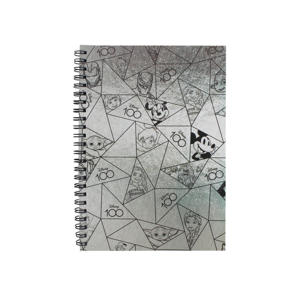 Disney 100 - Disney Pixar A5 Wire O Notebook Grey Colour For School ...