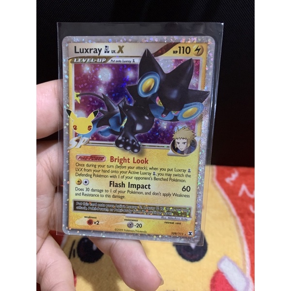 Pokemon Tcg - Luxray Lv.X celebration | Shopee Malaysia