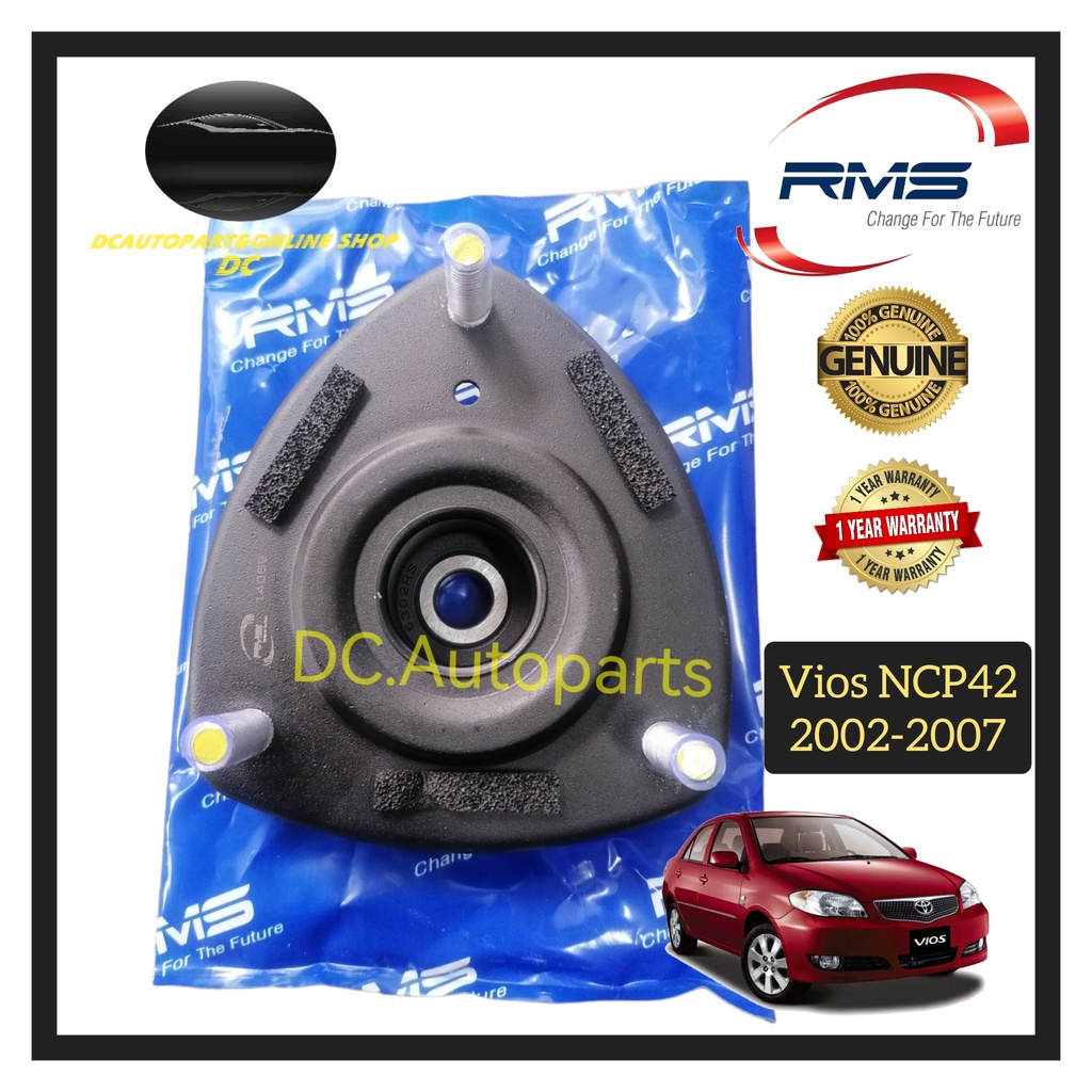 RMS ABSORBER MOUNTING TOYOTA VIOS NCP42 2002-2007 ( FRONT / DEPAN ...