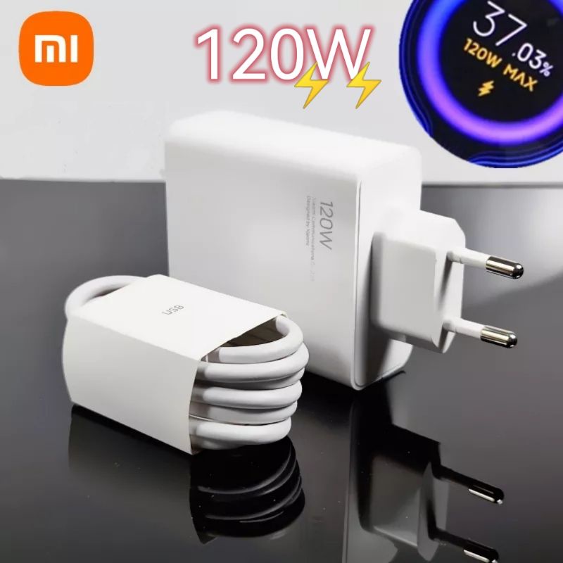 Xiaomi 13T 13Pro Plus 120W Power Adapter Charger 6A Type-C USB Cable ...