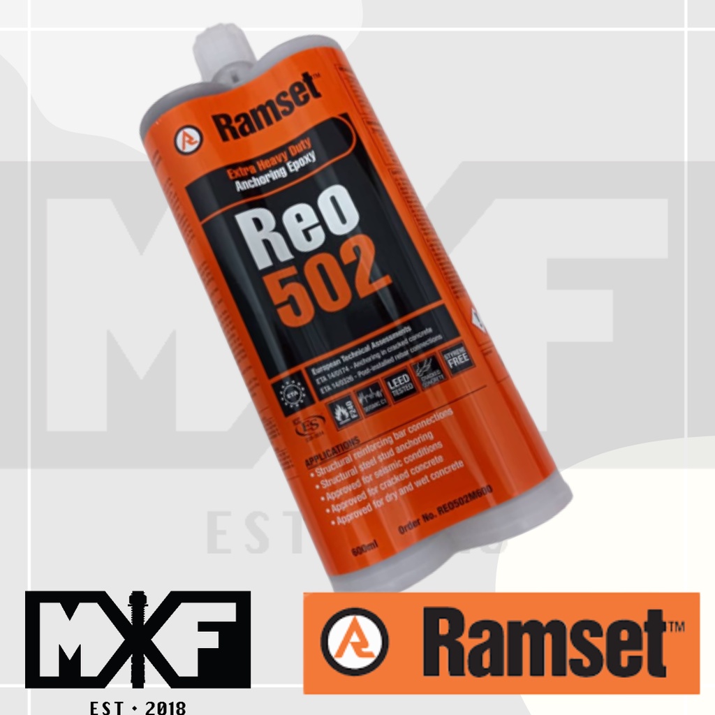RAMSET REO 502 Extra Heavy Duty Anchoring Epoxy (600ML) | Shopee Malaysia