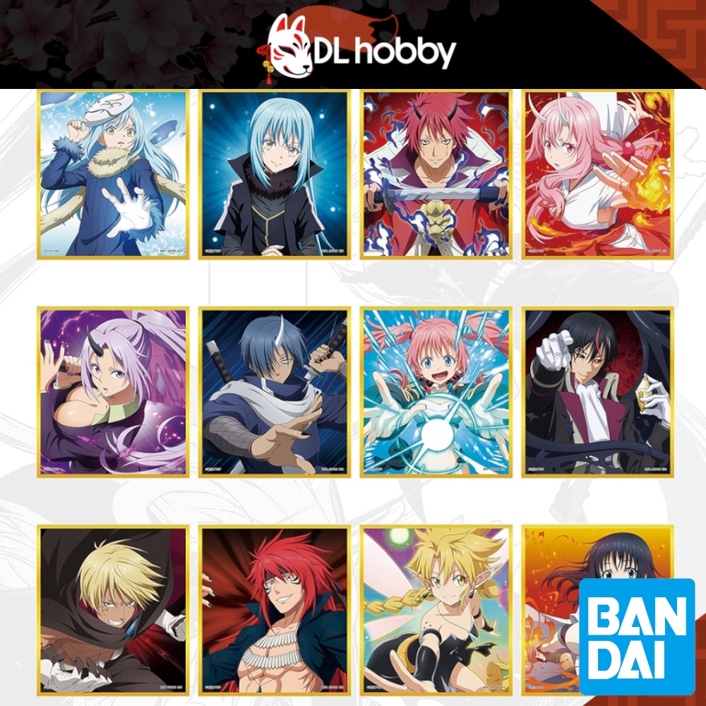 Tensura Character Art Board Official Bandai Merchandise Banpresto ...
