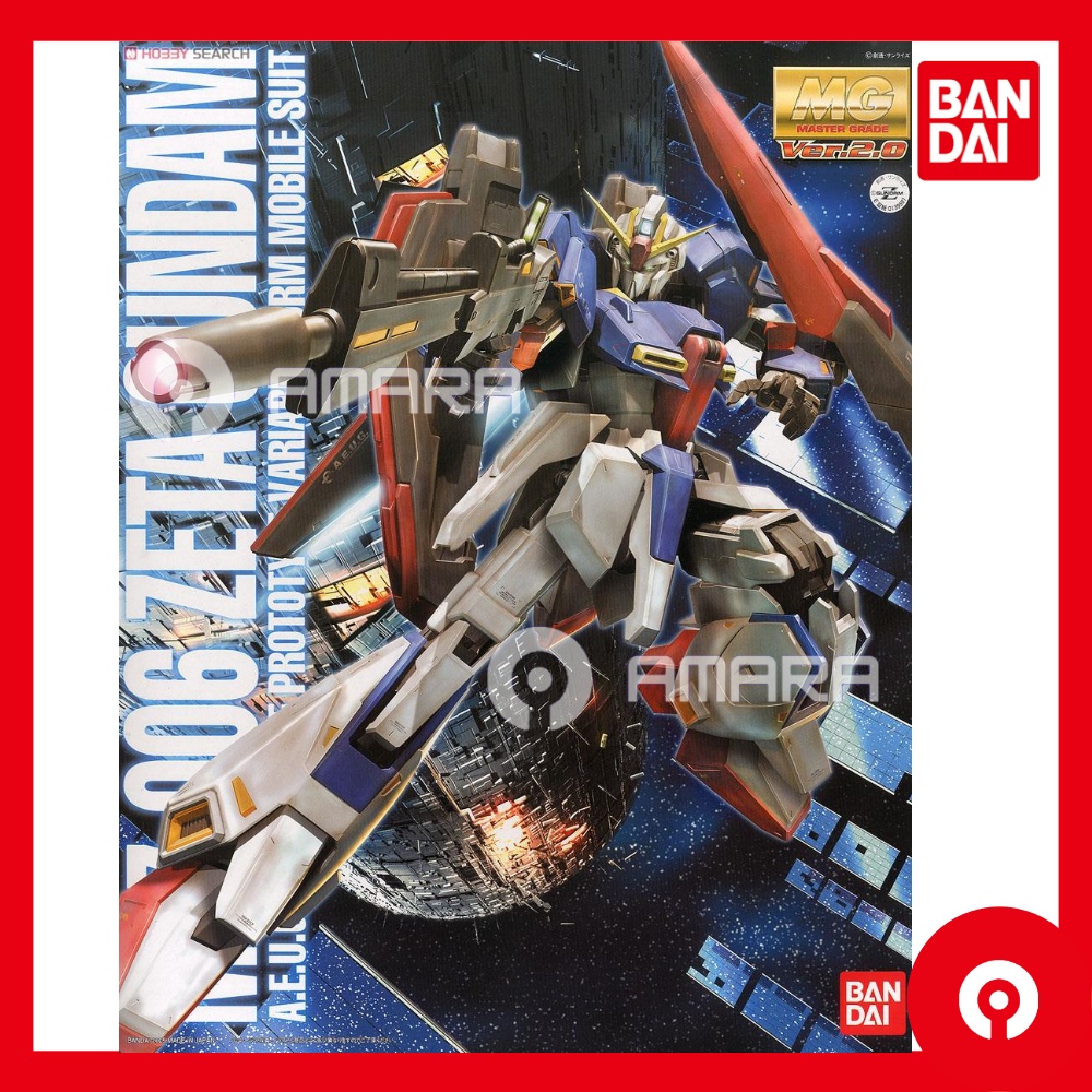 Bandai MG 1/100 Gundam MSZ-006 Zeta 2.0 Gundam Z Model Kit Gunpla Ver 2.0 61578 | Shopee Malaysia